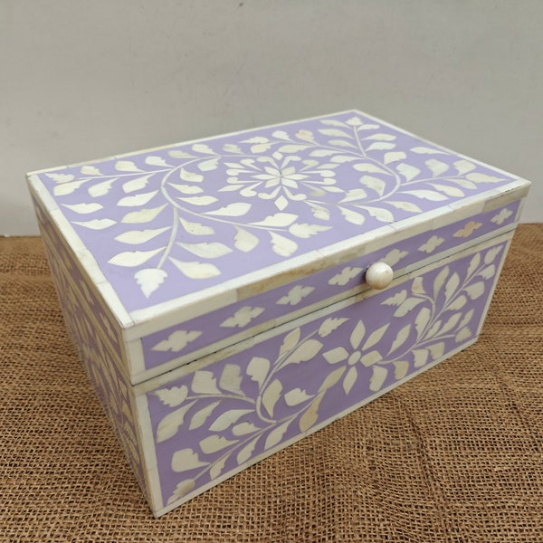 Bone Inlay Box - Etsy