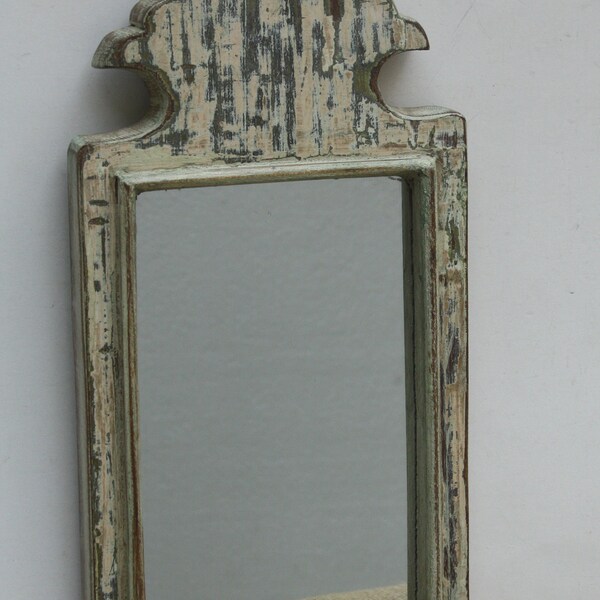 Distressed Mirror - Etsy