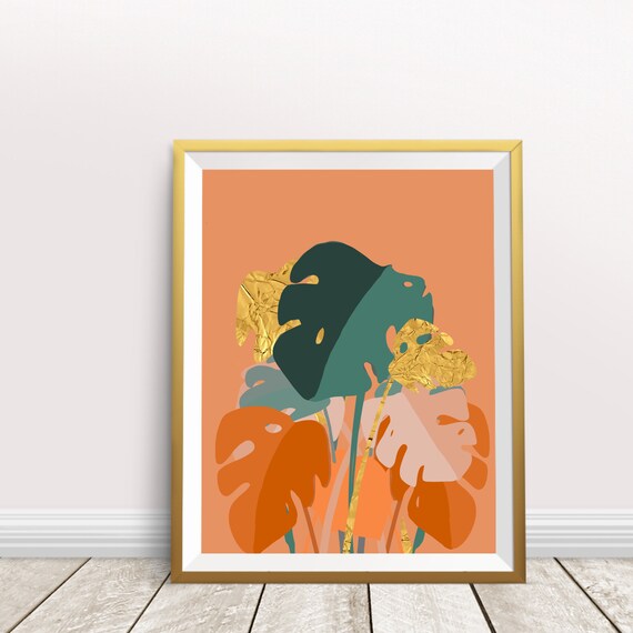 Disco Monstera - Etsy