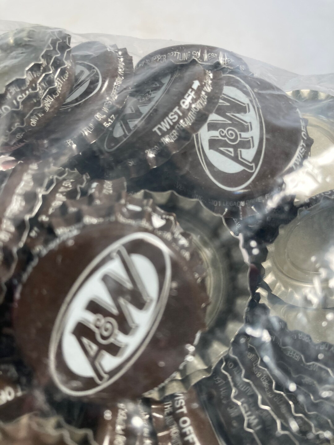 Soda Bottle Caps Metal Soda Caps Pop Tops NOS 100 - Etsy
