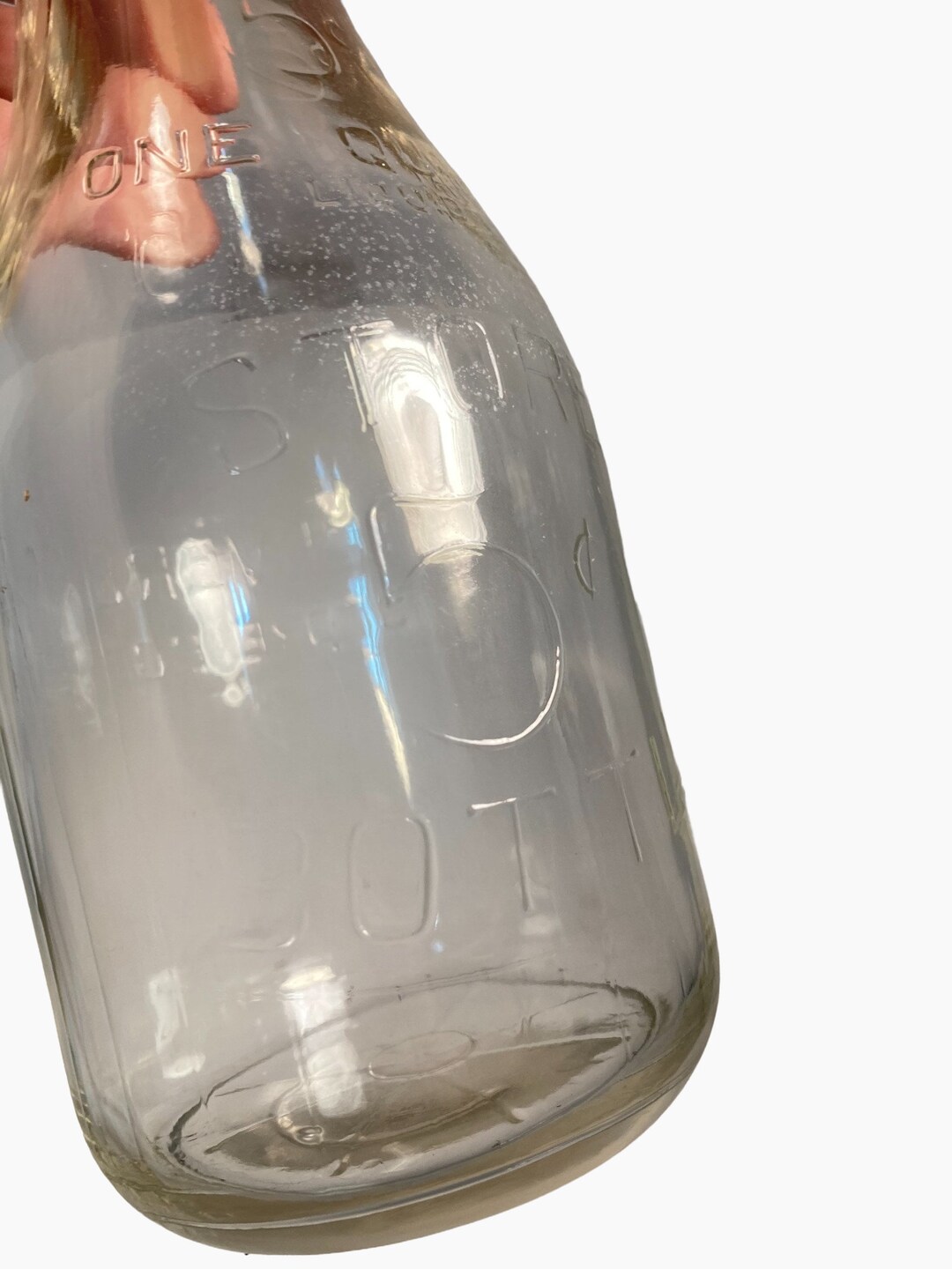 Universal 5 Cent Store Milk Bottle Round Quart Dairy Collectible Piece ...