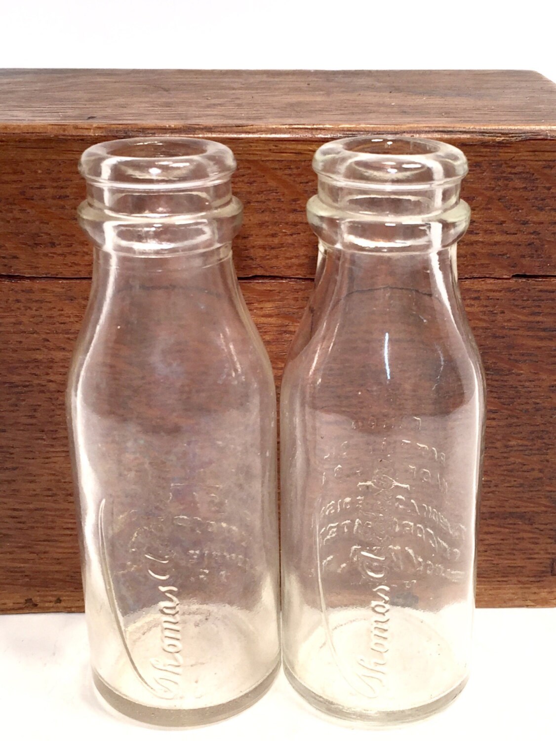 Thomas A. Edison Battery Oil Bottle Pair Made in USA in - Etsy