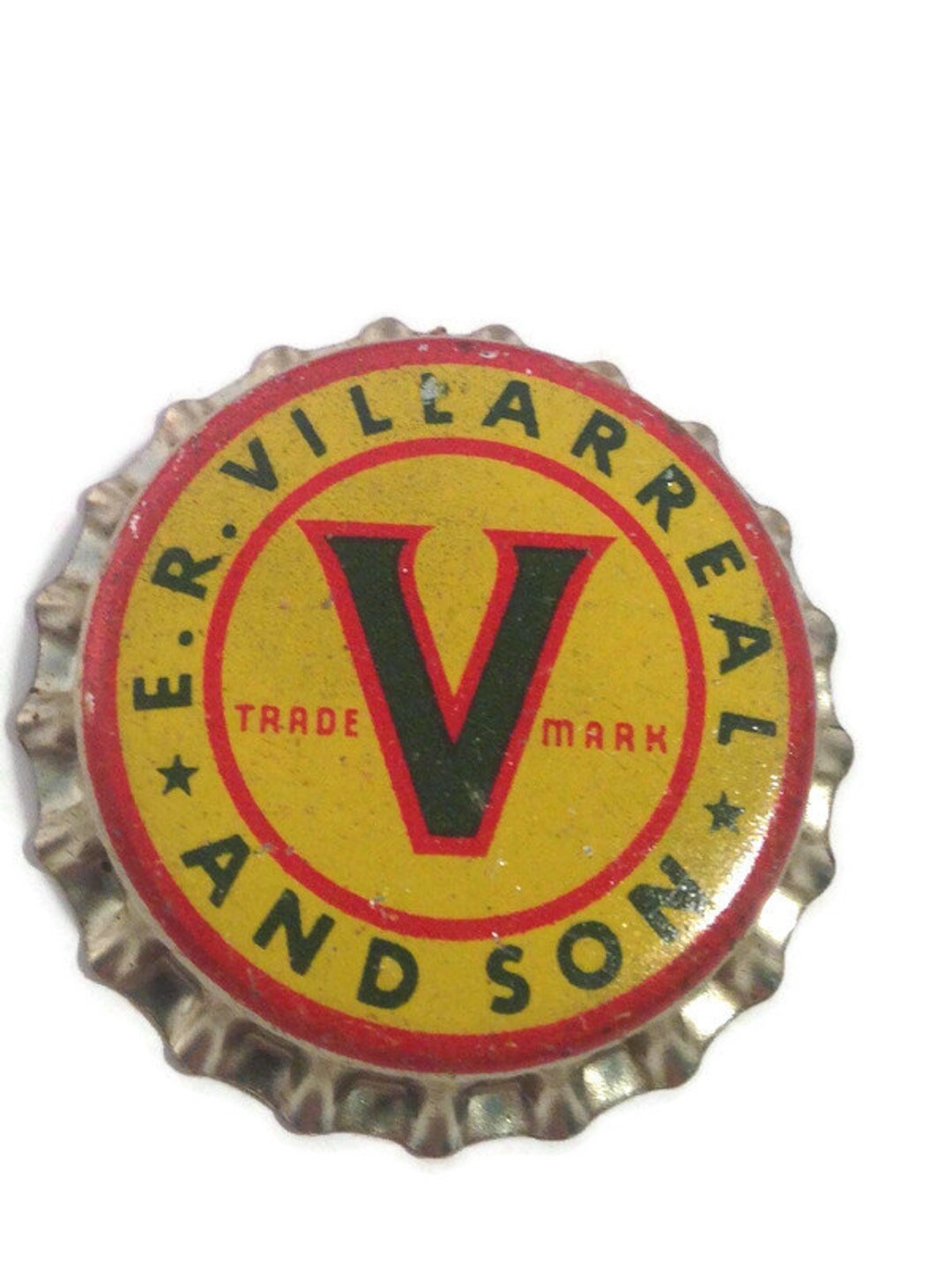 100 Vintage Soda Bottle Caps: E.R. Villarreal NOS Craft Supplies - Etsy
