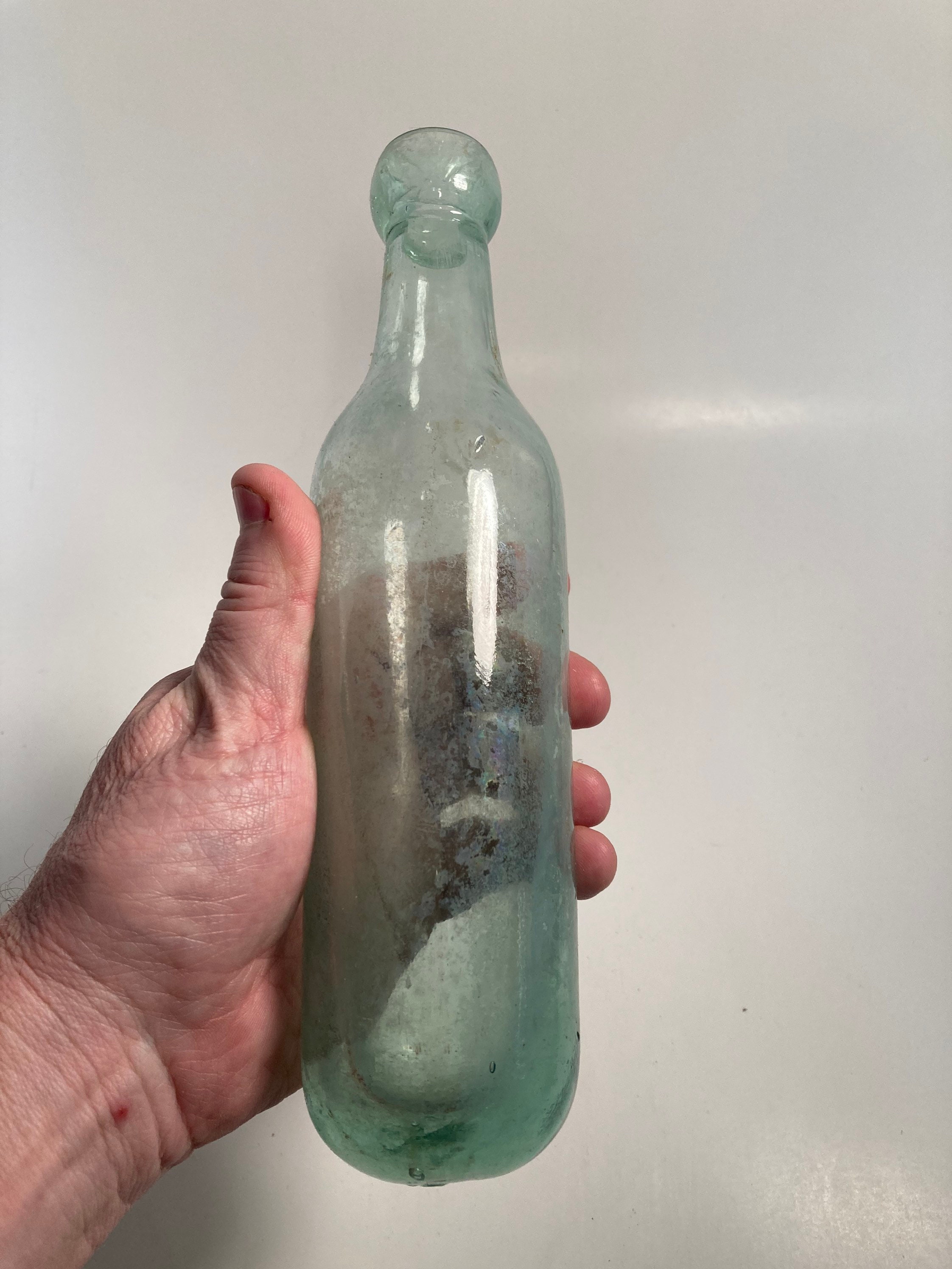 Torpedo Soda Bottle Round Bottom Soda Set of Two Dug | Etsy