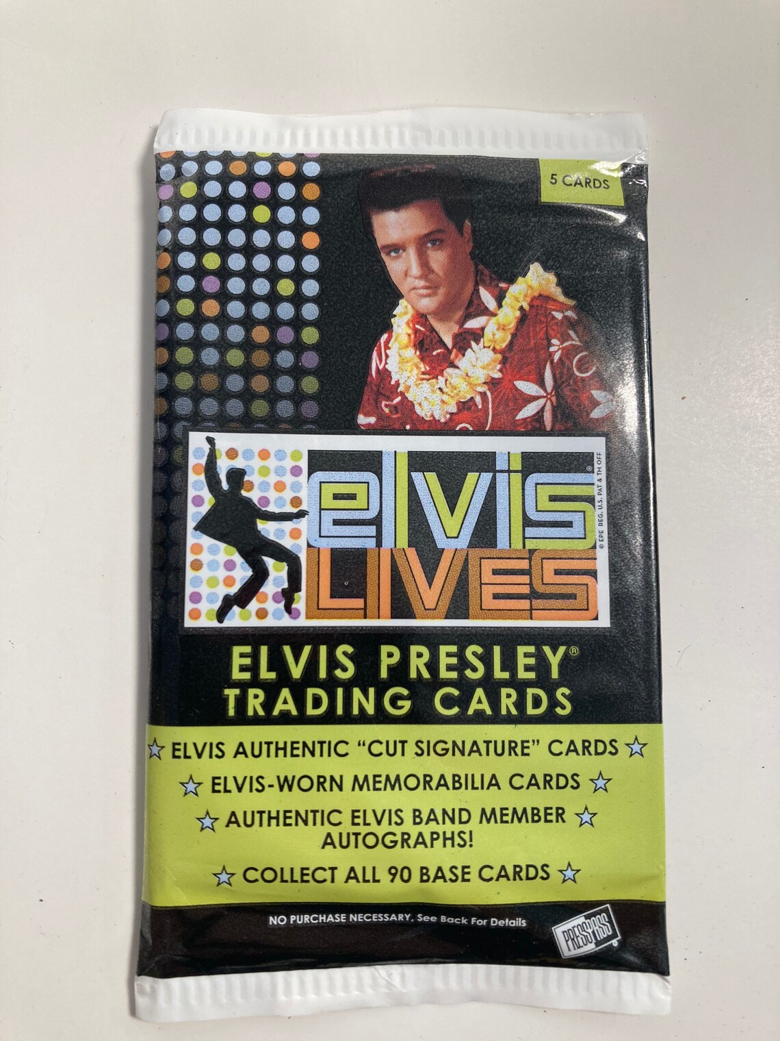 Elvis Presley Trading Cards 5 in a Pack 30 Packs Equals 150 | Etsy