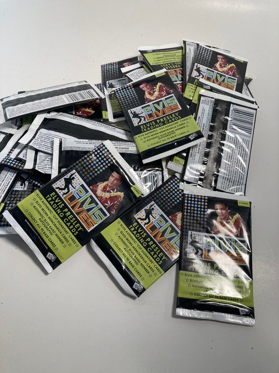 Elvis Presley Trading Cards 5 in a Pack 30 Packs Equals 150 | Etsy