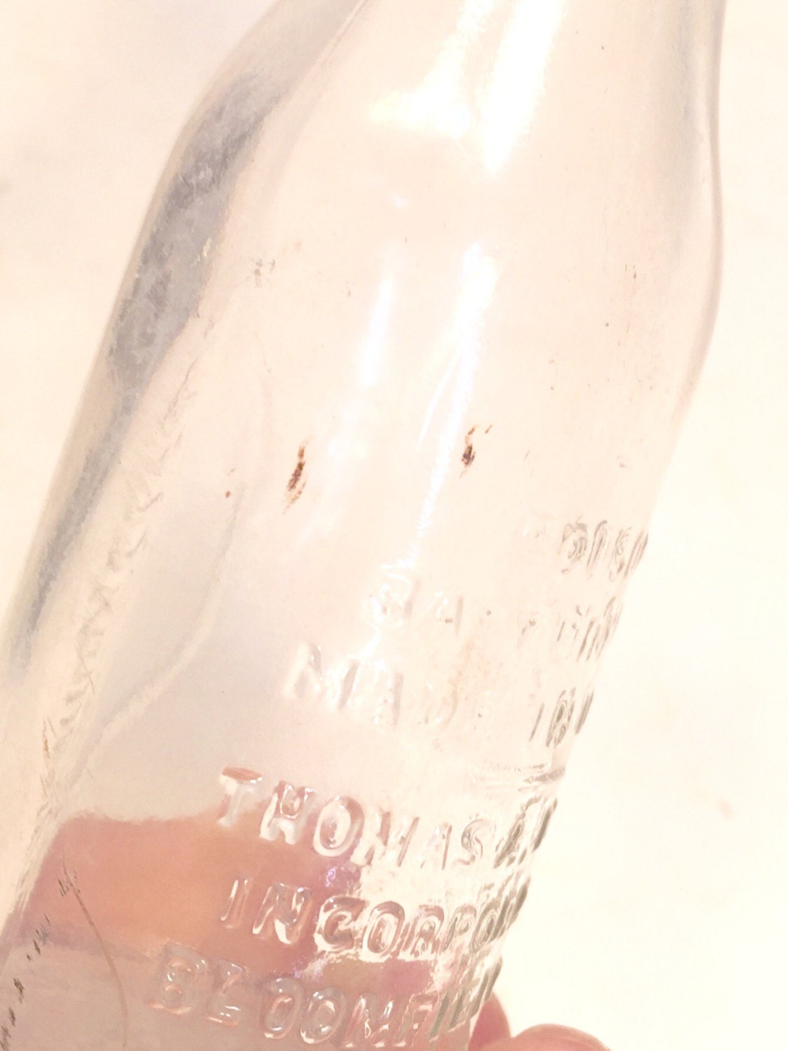 Thomas A. Edison Battery Oil Bottle Pair, Made in USA in Bloomfield NJ ...