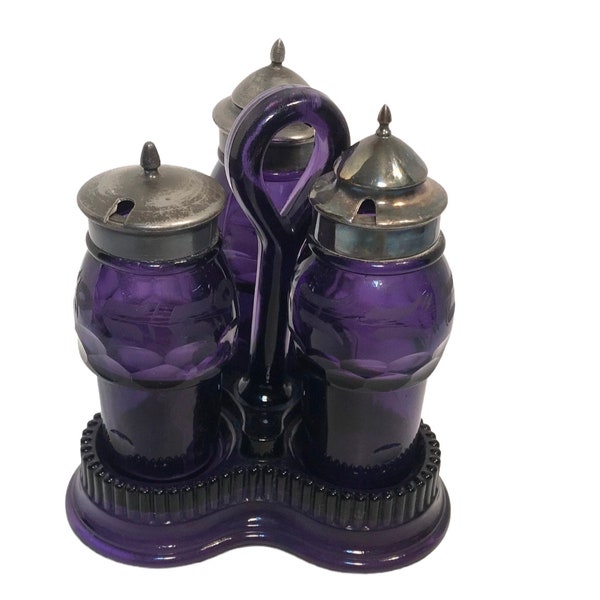 Vintage Purple Glass - Etsy