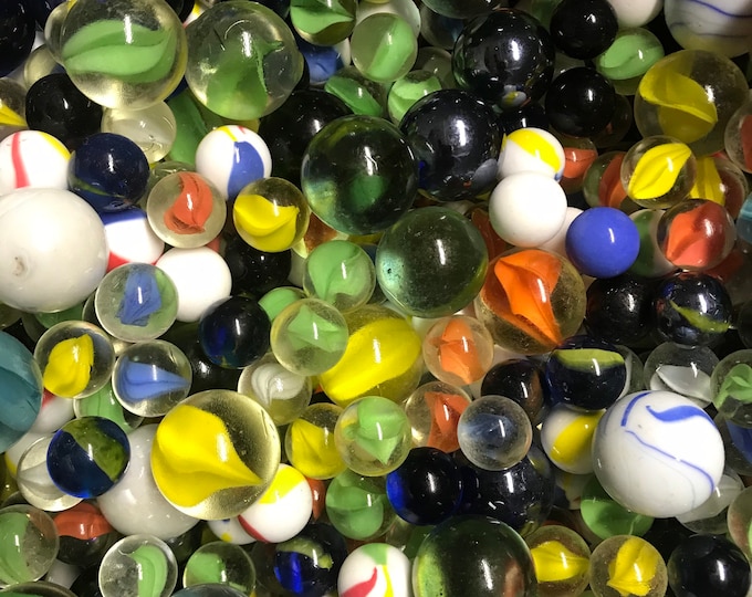 7 Pounds of Marbles, Big and Little, Mix, FREE SHIPPING - Etsy