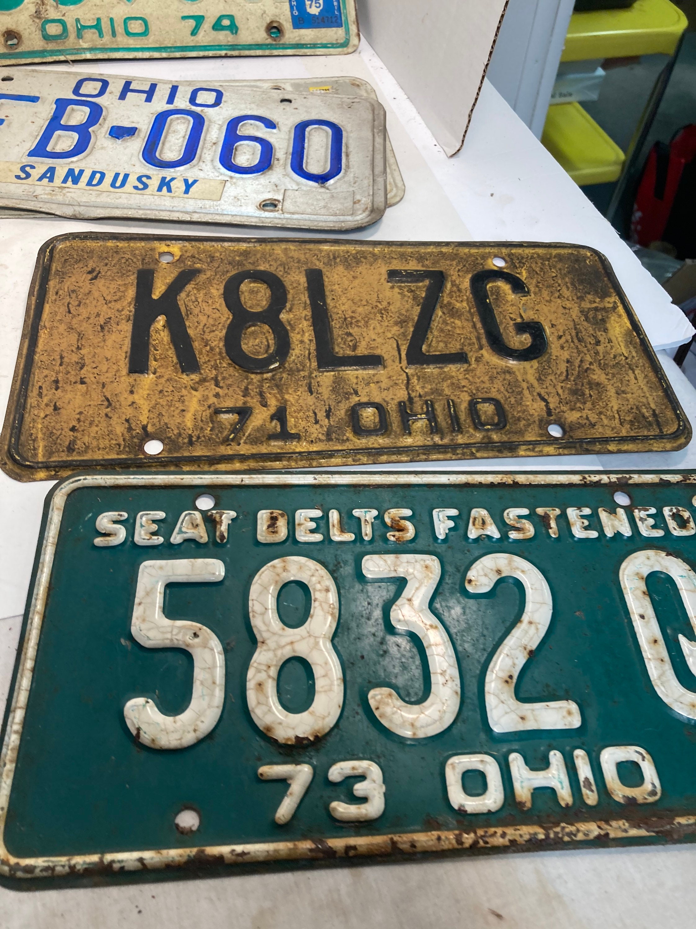 1970's-1990's OHIO License Plates 20 Total Plates - Etsy