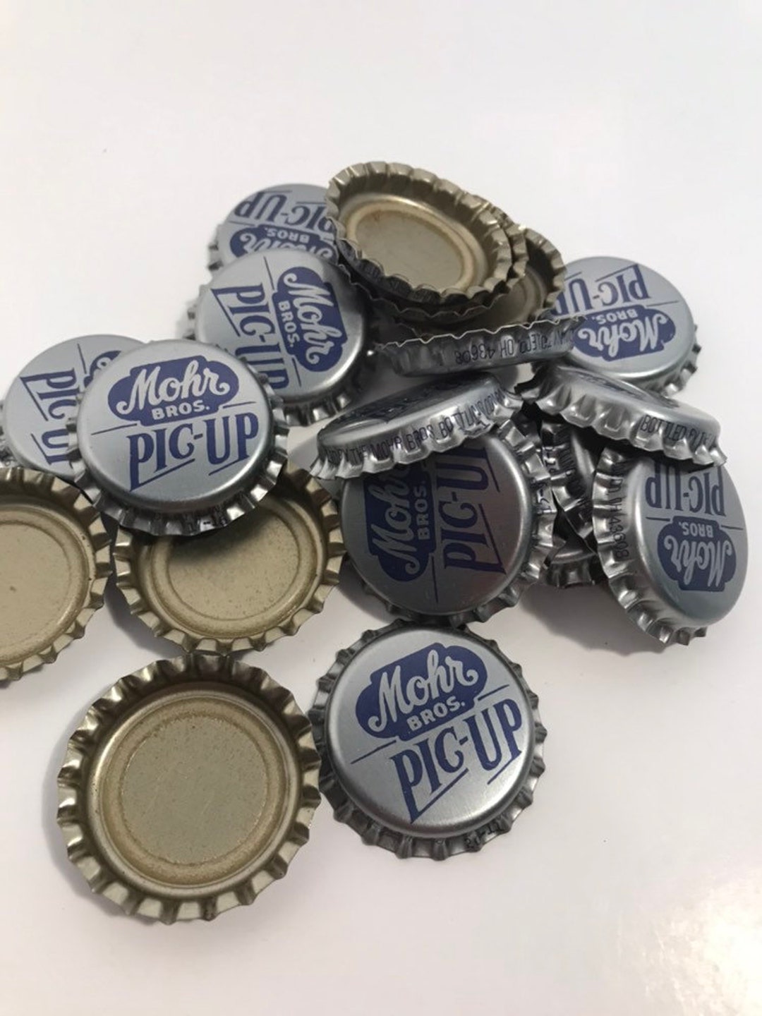 Soda Bottle Caps, Metal Soda Caps Pop Tops NOS, 100 Collectible Same ...