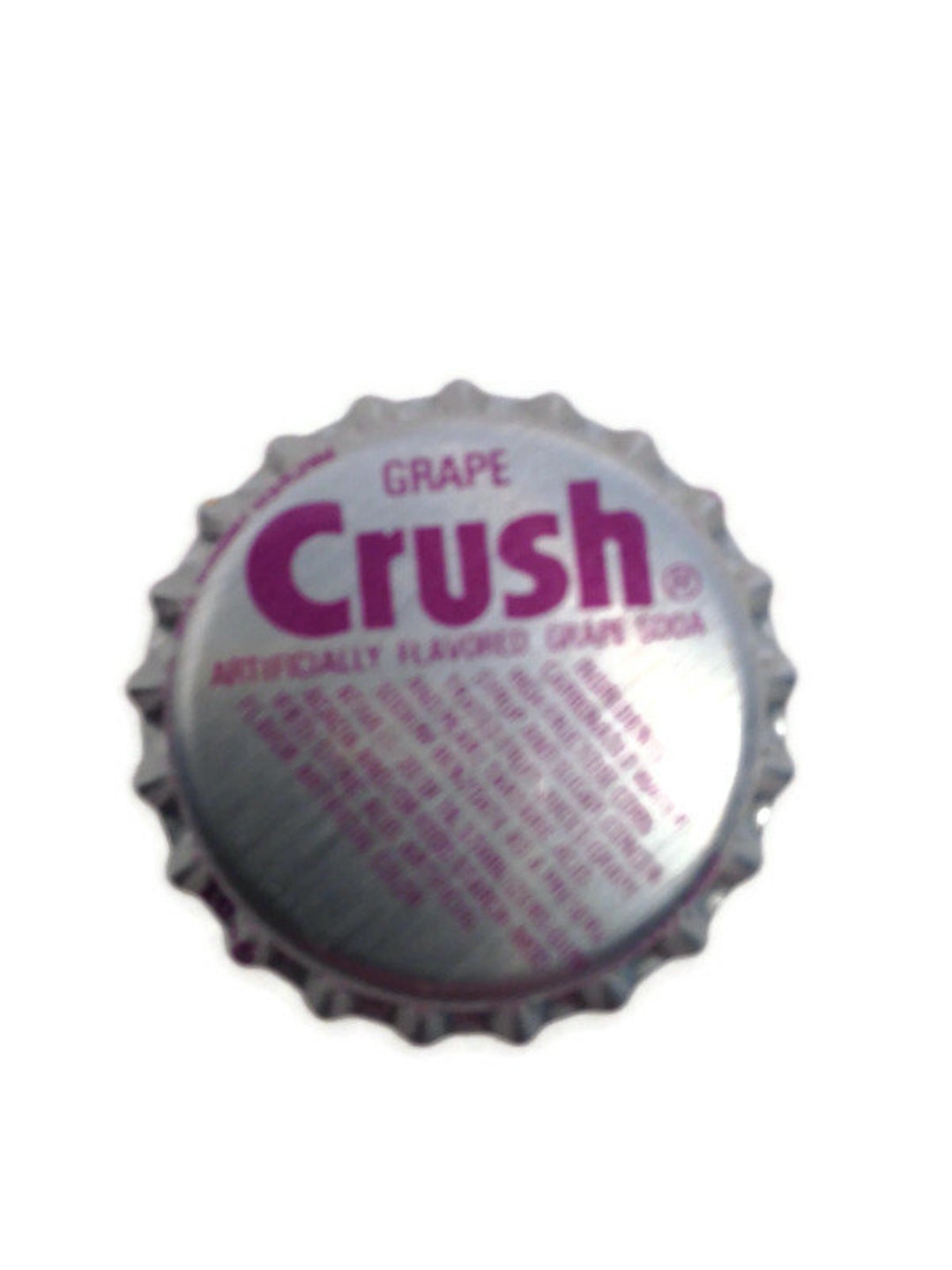 100 NOS Crush Grape Soda Bottle Caps: Vintage Craft Supplies - Etsy