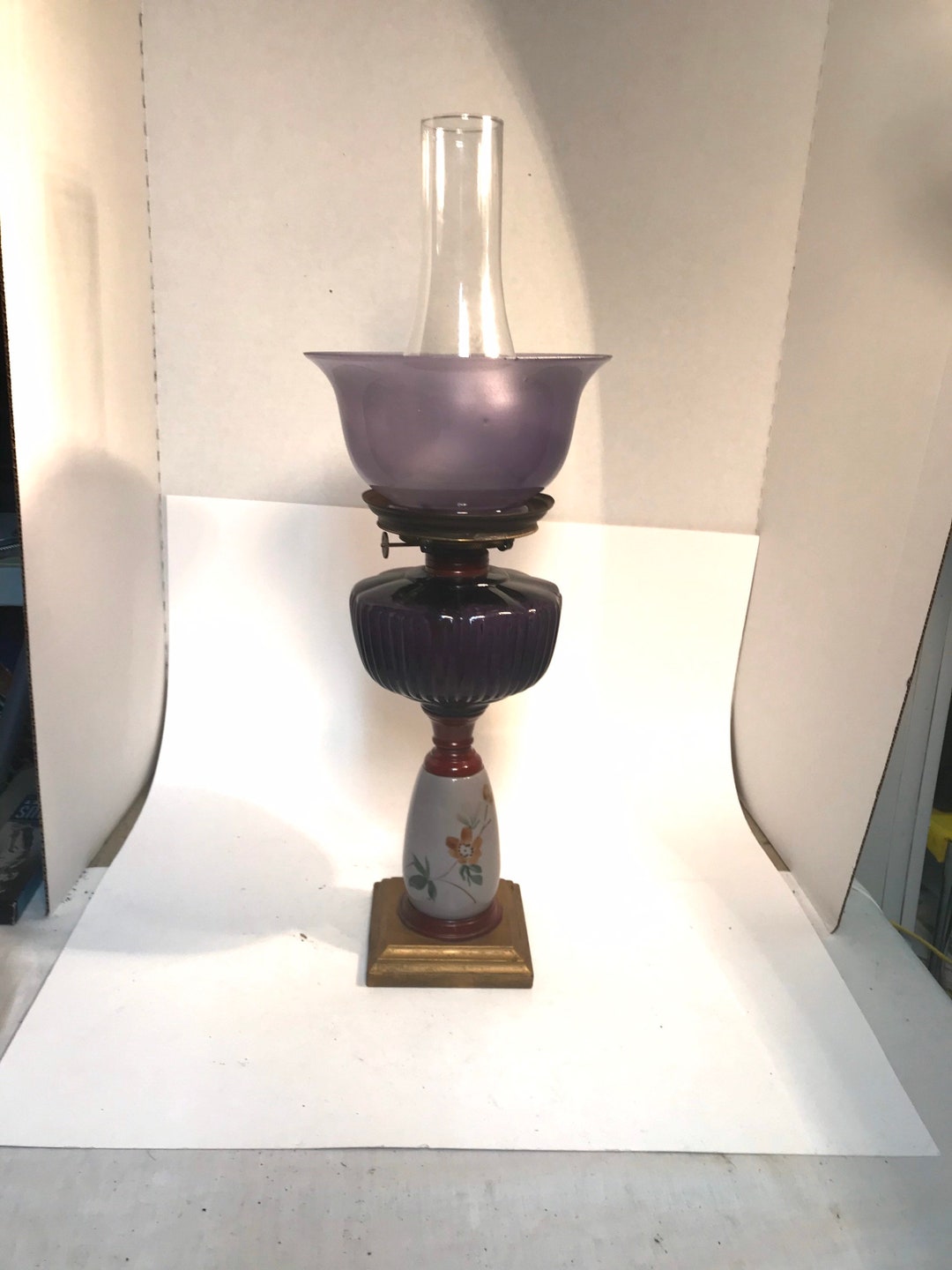 Oil Lamp Early 1900's frankenstein Lamp - Etsy