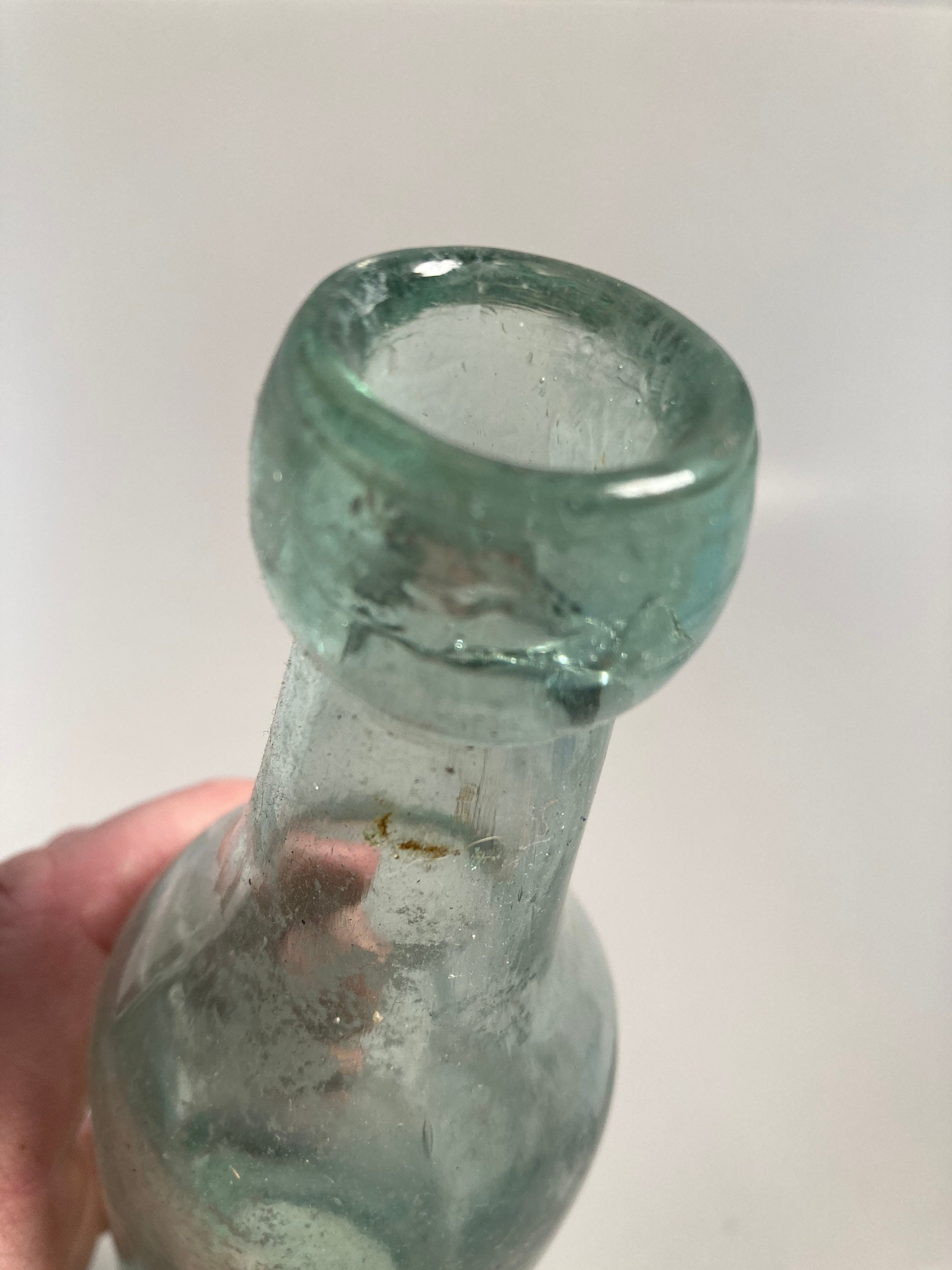 Torpedo Soda Bottle Round Bottom Soda Set of Two Dug | Etsy