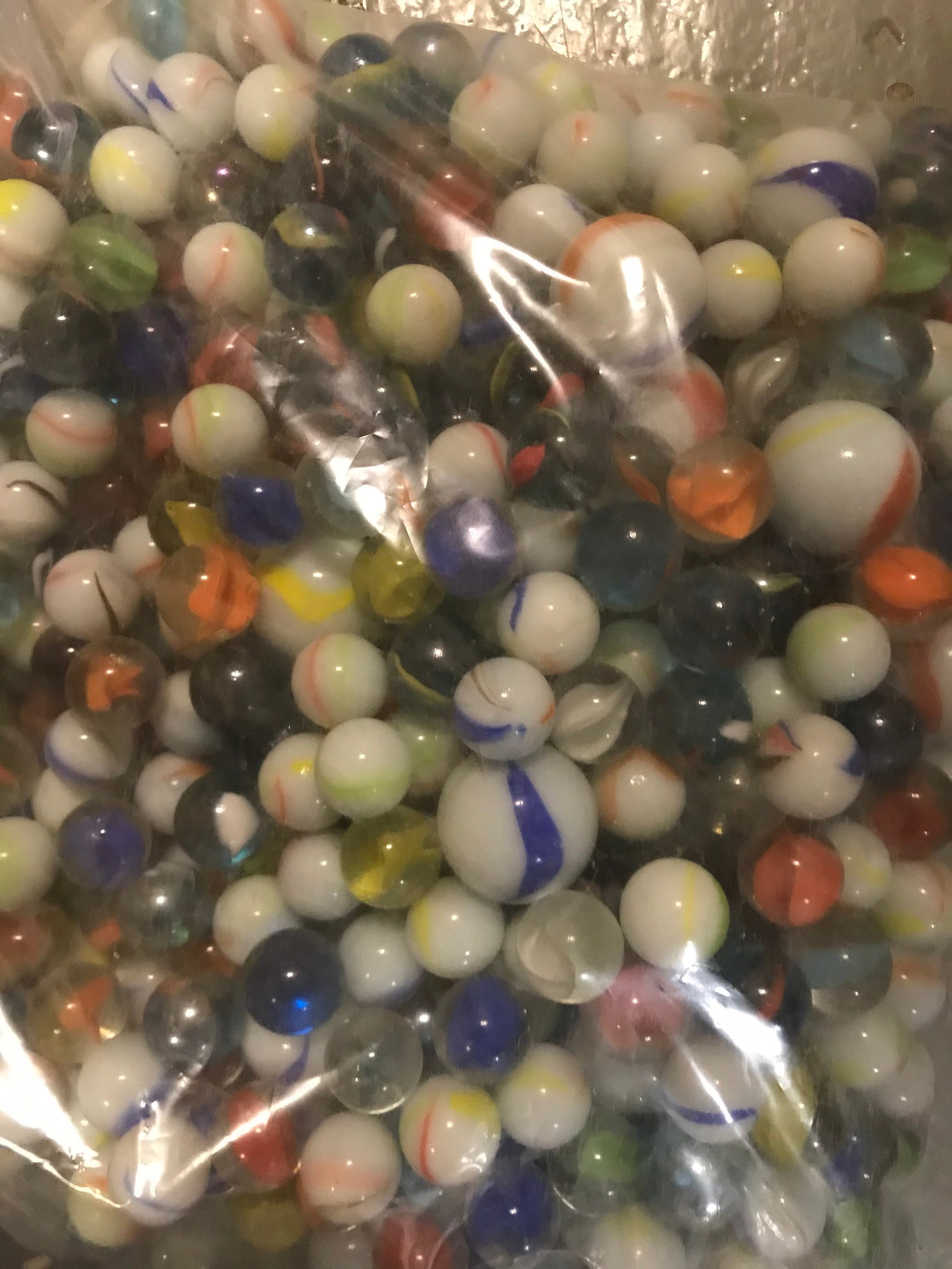 7 Pounds of Marbles Big and Little Mix FREE SHIPPING | Etsy