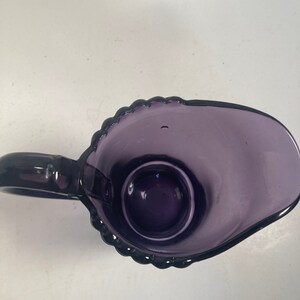Purple Glass Pitcher Two-tone LION Purple Amethyst - - Etsy