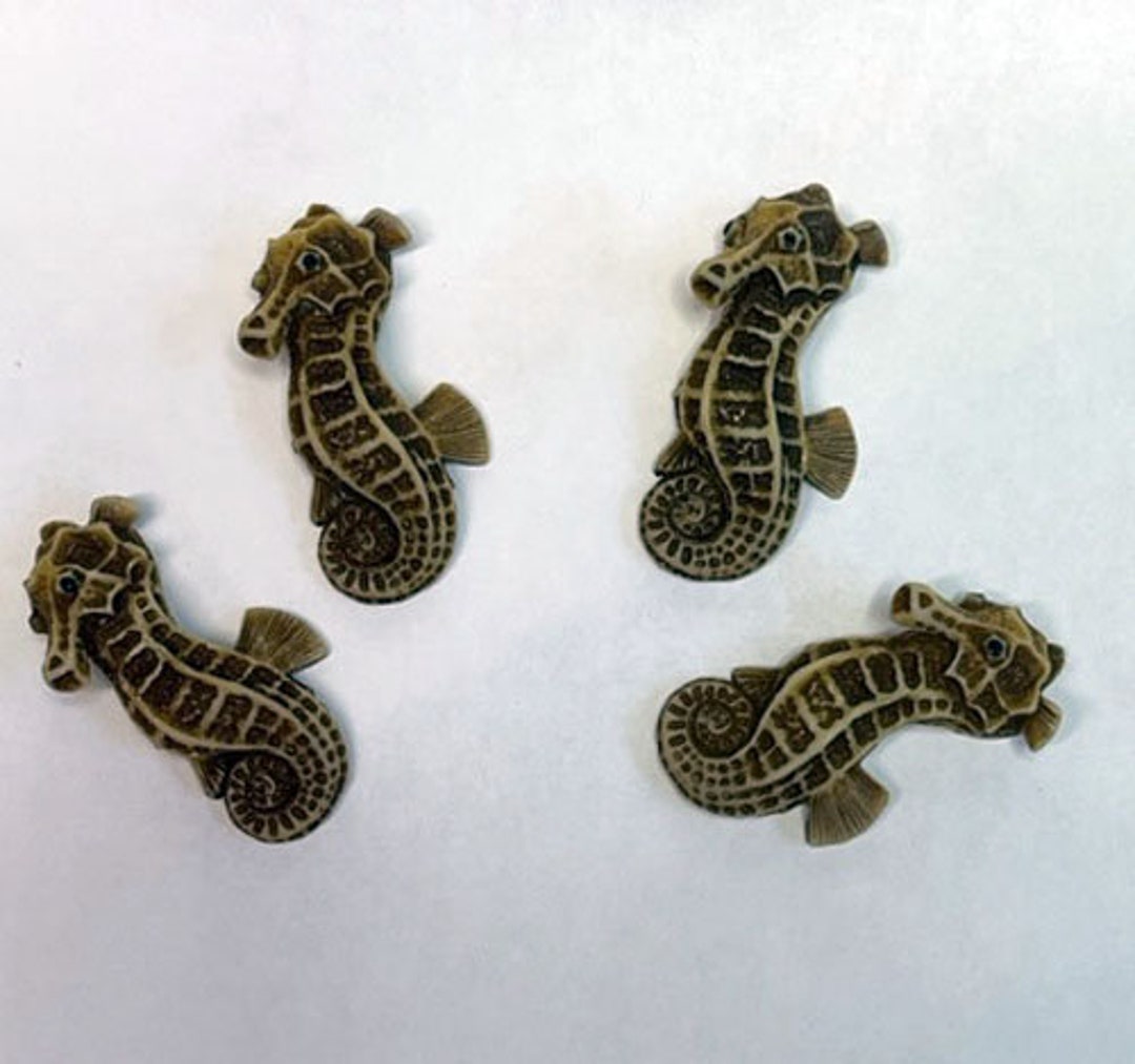 Artist Neil Eyre Eyredesigns Ocean Sea Sea Horse Seahorse Set 4 Magnets ...