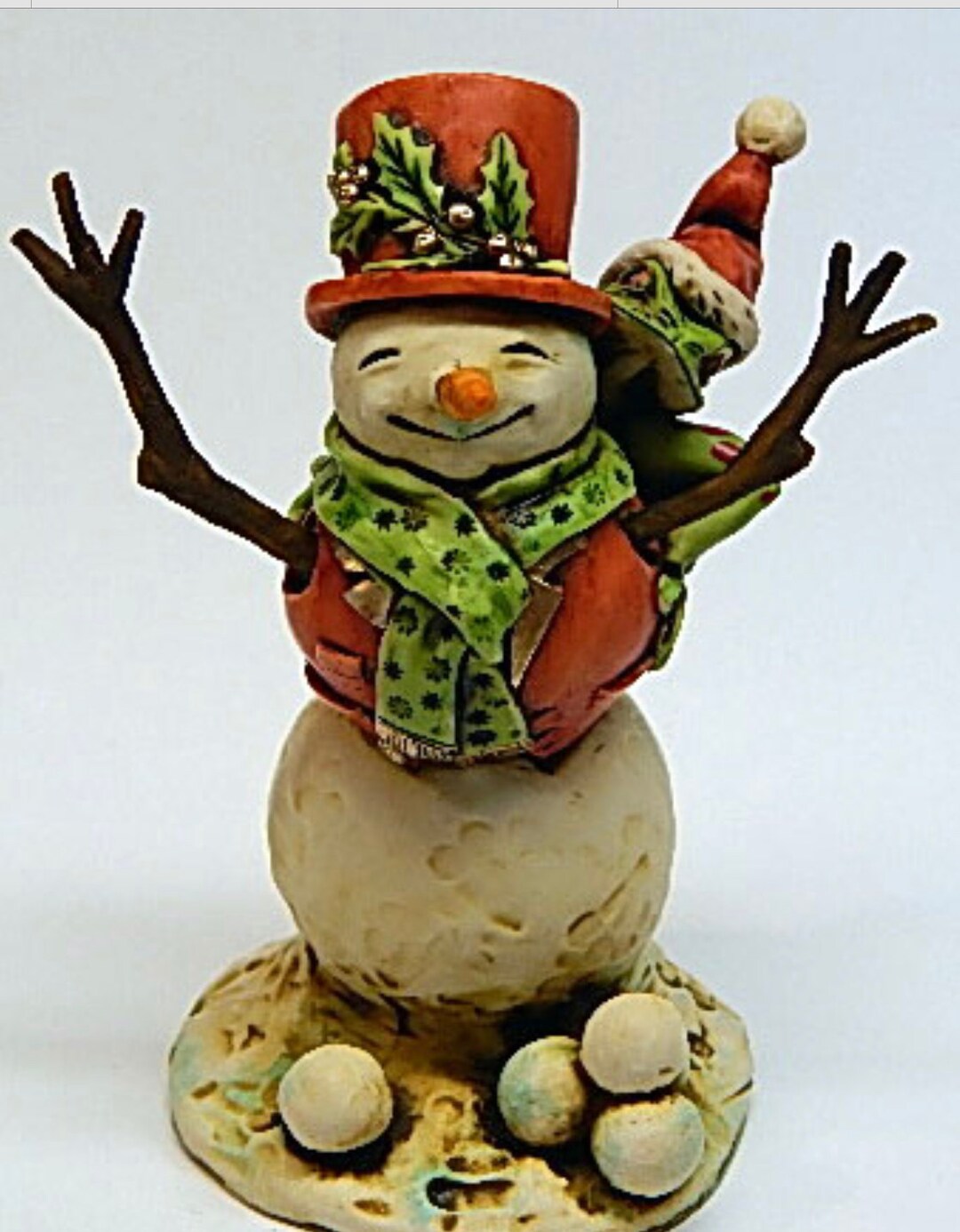 Neil Eyre Artist Eyre Designs Original Holiday Christmas Snowman ...