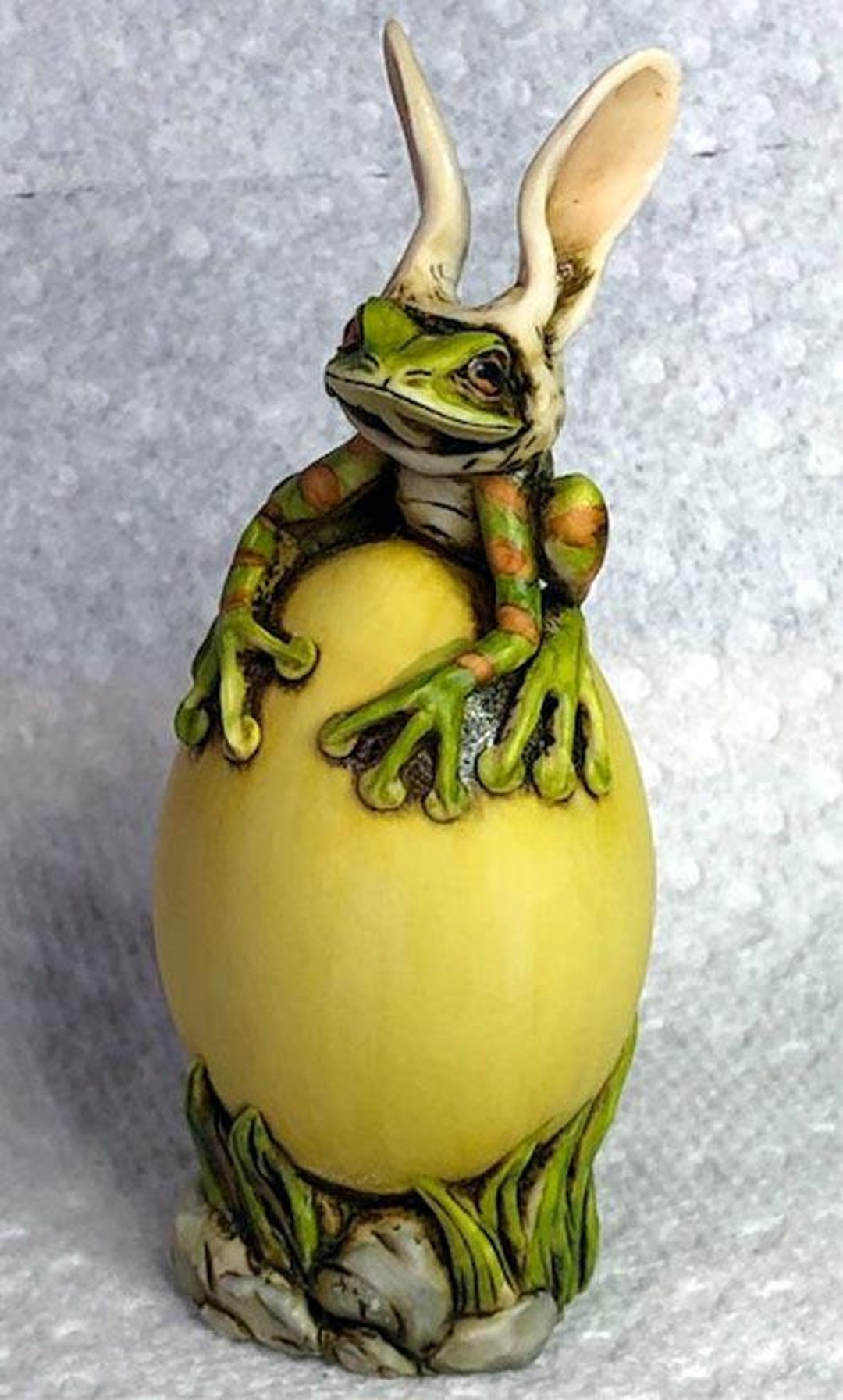 Artist Neil Eyre Eyredesigns Easter Egg Hatching Red Eye Bunny Rabbit ...
