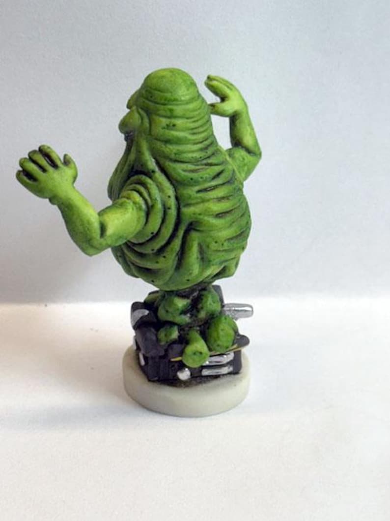 Artist Neil Eyre Eyredesigns 2025 Halloween Haunted Green Slimer ...