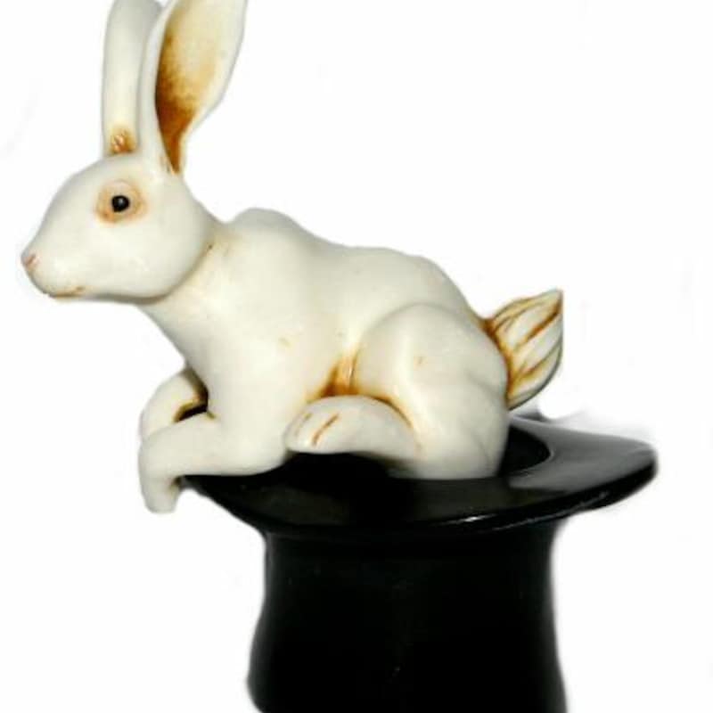 White Rabbit Top Hat - Etsy