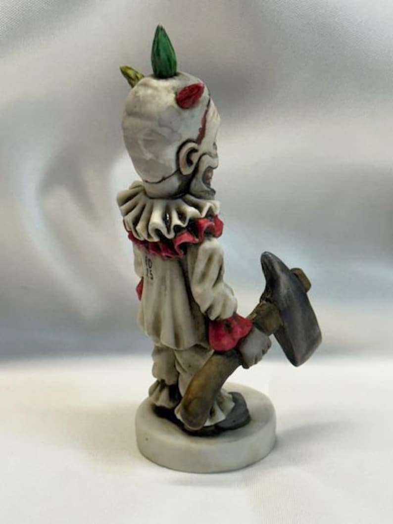 Artist Neil Eyre Eyredesigns 2025 Halloween Horror Creepy Clown Axe ...