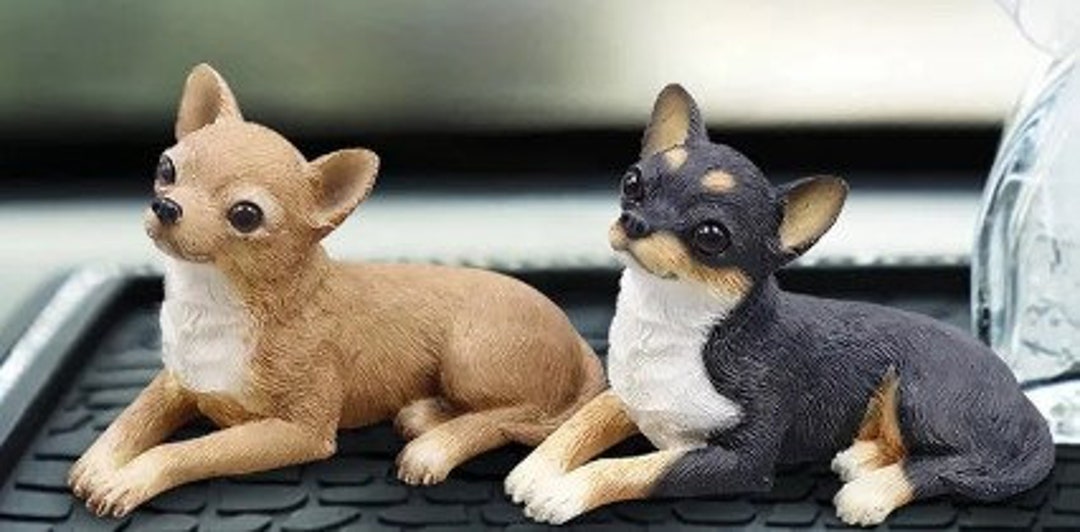 Neil Eyre Artist Eyredesigns Tan Buff Fawn Black Chihuahua Dog Pup ...