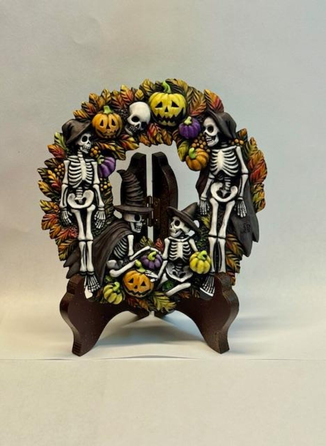 Neil Eyre Artist Eyre Designs Halloween Haunted Skeleton Skull Pumpkin ...