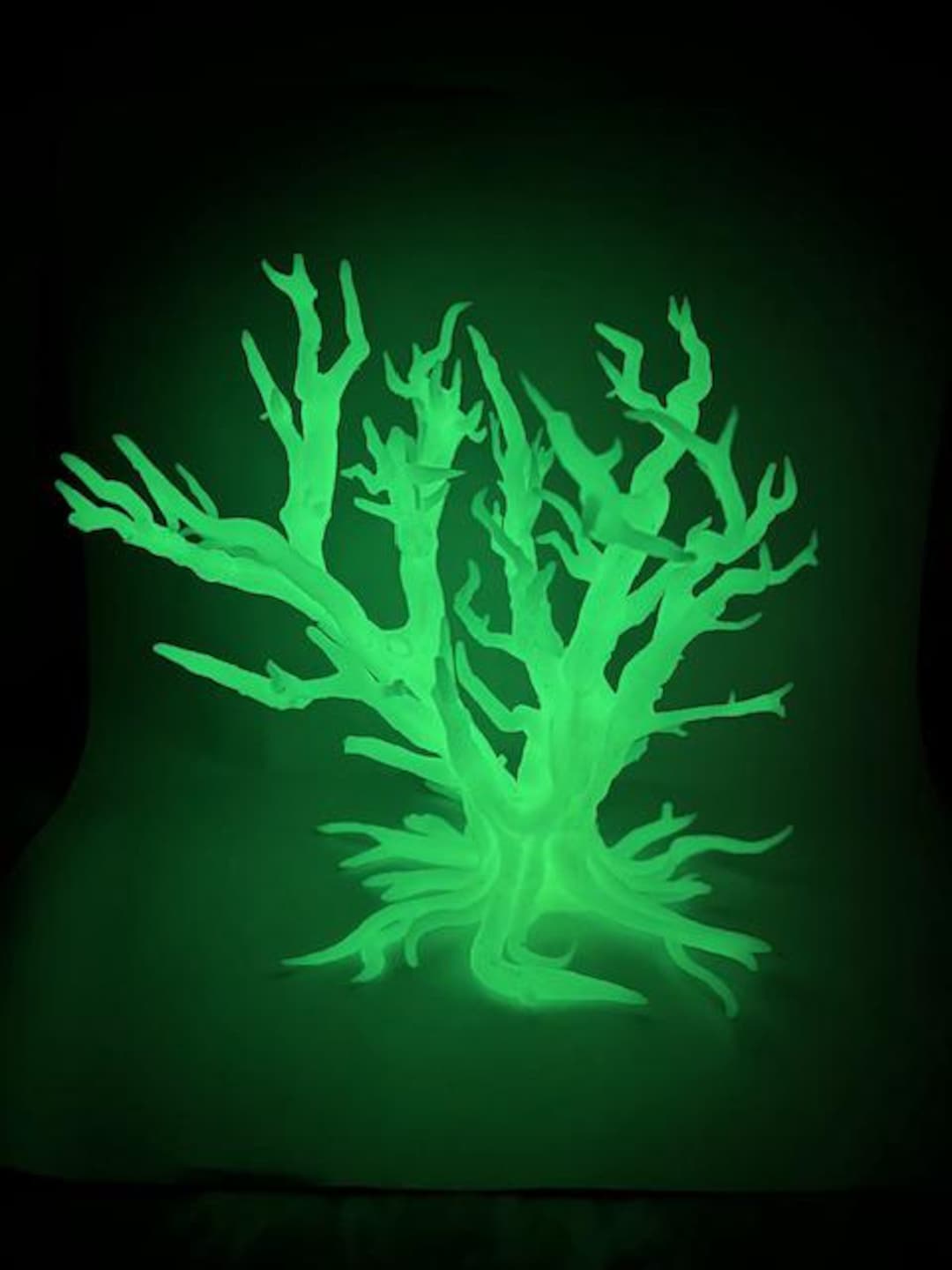 Halloween Tree Large Glow in the Dark Spooky Haunted Forrest Creepy ...