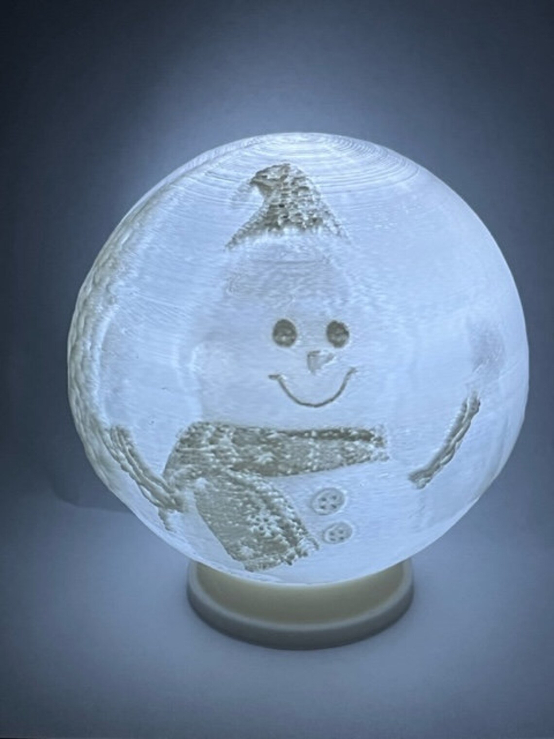Neil Eyre Eyredesigns Christmas Snowman Snow Round 3D Globe Panorama ...