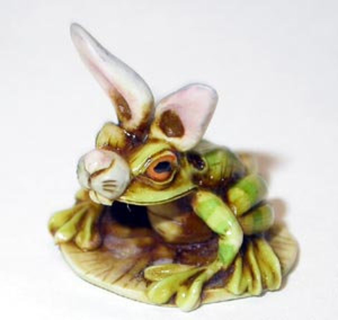 Artist Neil Eyre Eyredesigns Easter Bunny Ear Pond Tree Frog Frogs ...