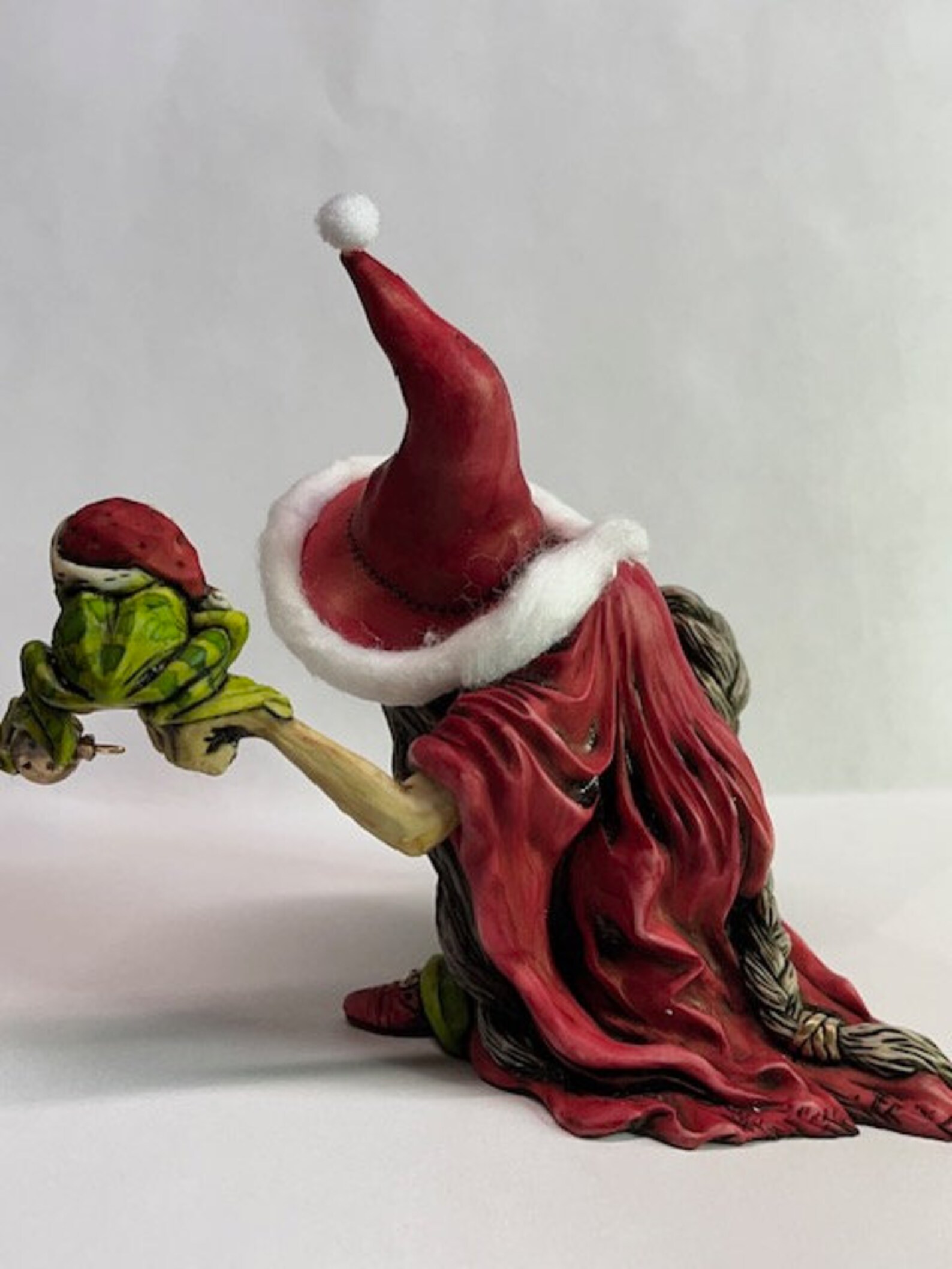 Neil Eyre Eyredesigns Red Christmas Tree Witch Bauble Ornament Santa ...