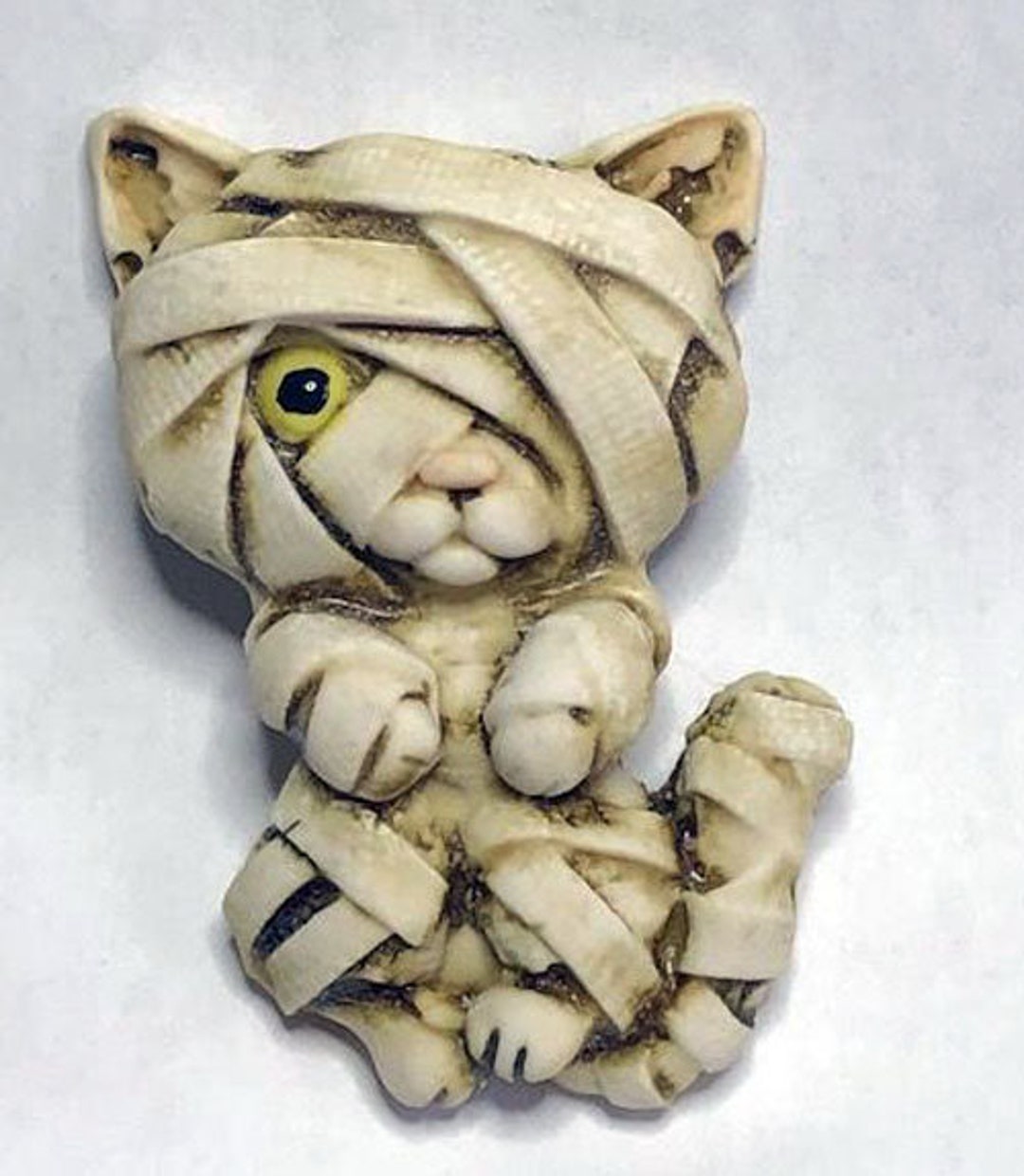 Neil Eyre Artist Eyredesigns Halloween Mummy Cat Feline Kitty Kitten ...