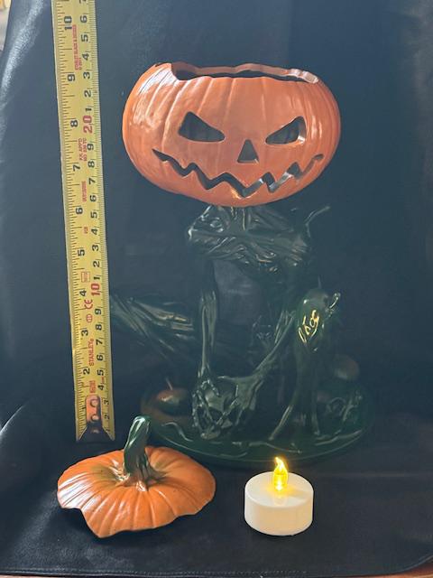 Halloween Horror Jack O Lantern Box Swamp Thing Pumpkin Head Spooky ...