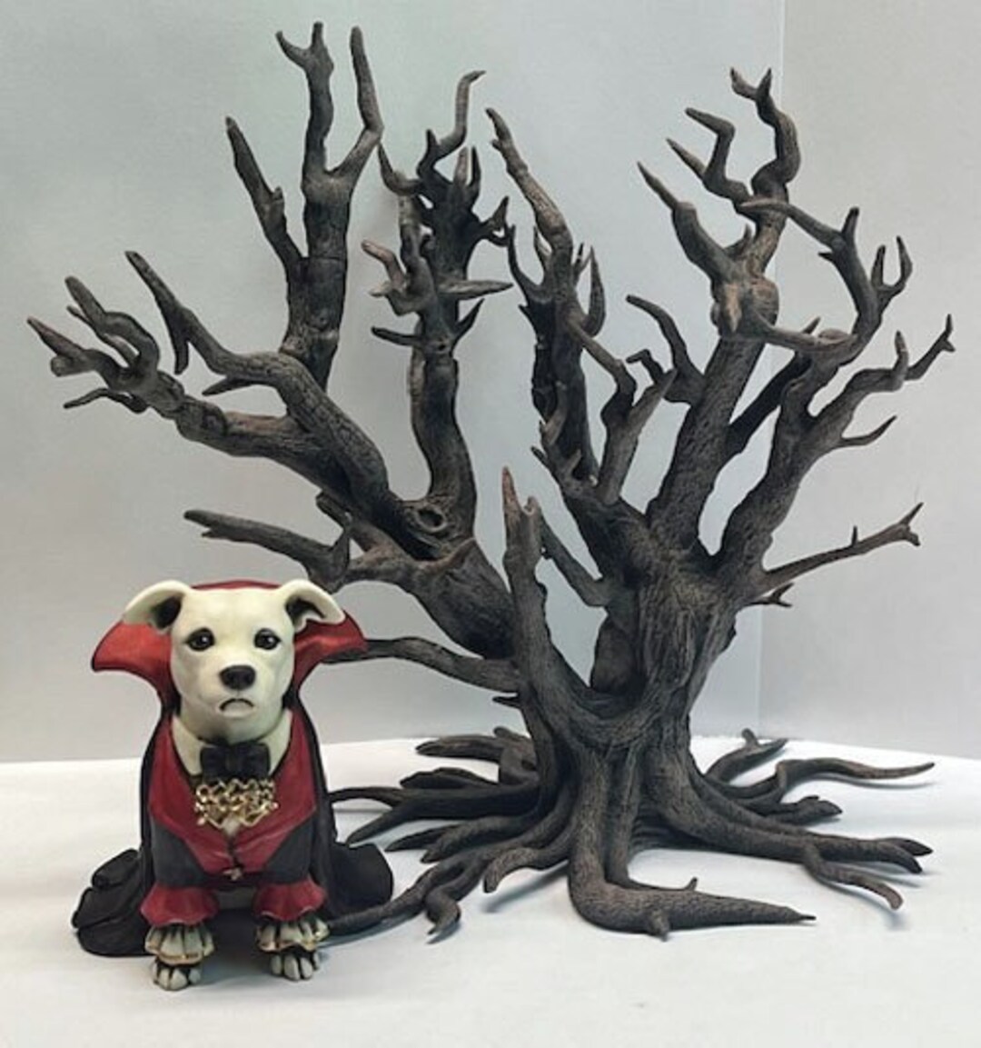 Neil Eyre Designs Halloween Dracula Staffordshire Bull Terrier SBT ...