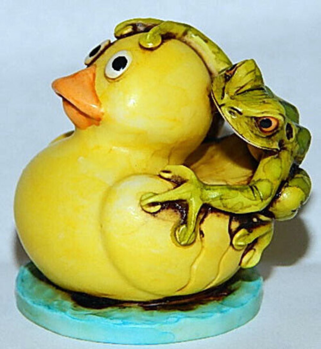 Neil Eyre Artist Eyre Designs Rubber Duck Dart Green Spotted Tree Frog ...