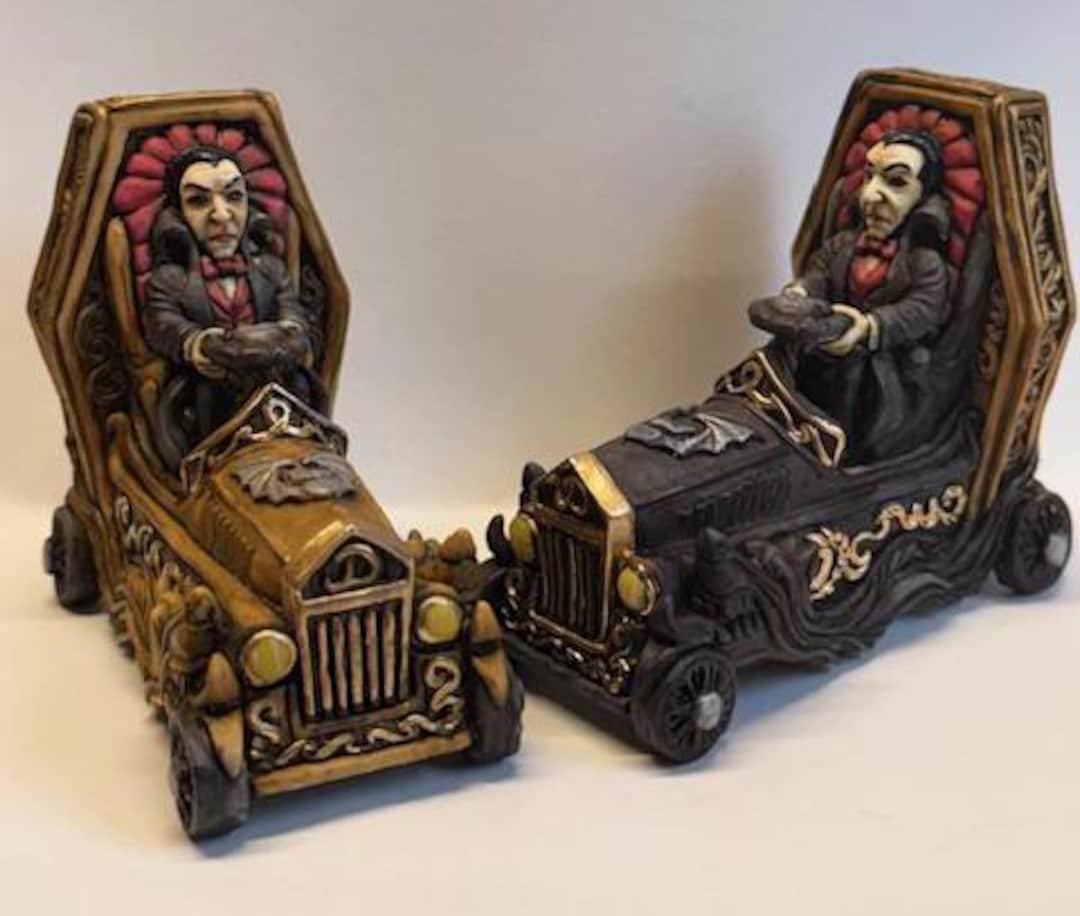 Neil Eyre Eyredesigns 2025 Halloween Horror Dracula Vampire Coffin Hot ...