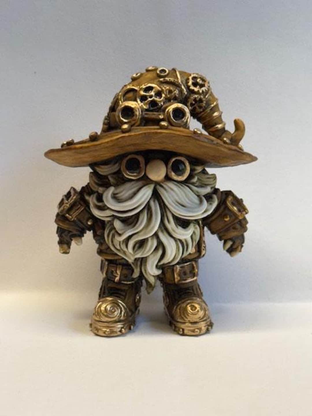 Artist Neil Eyre Eyredesigns 2025 Traveling Gnome Gonk Steampunk Steam ...