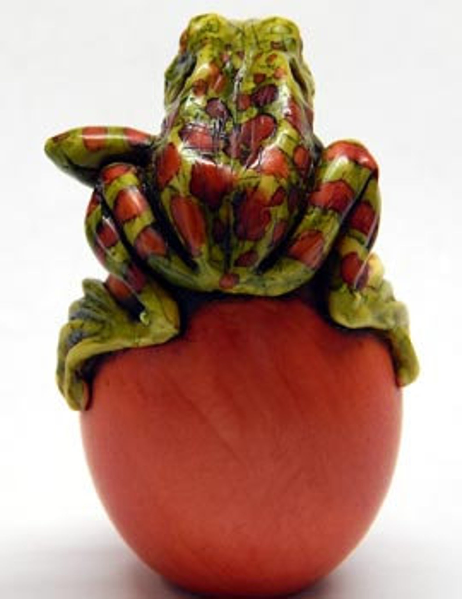 Artist Neil Eyre Eyredesigns Easter Egg Pastel Red Green Spotted ...