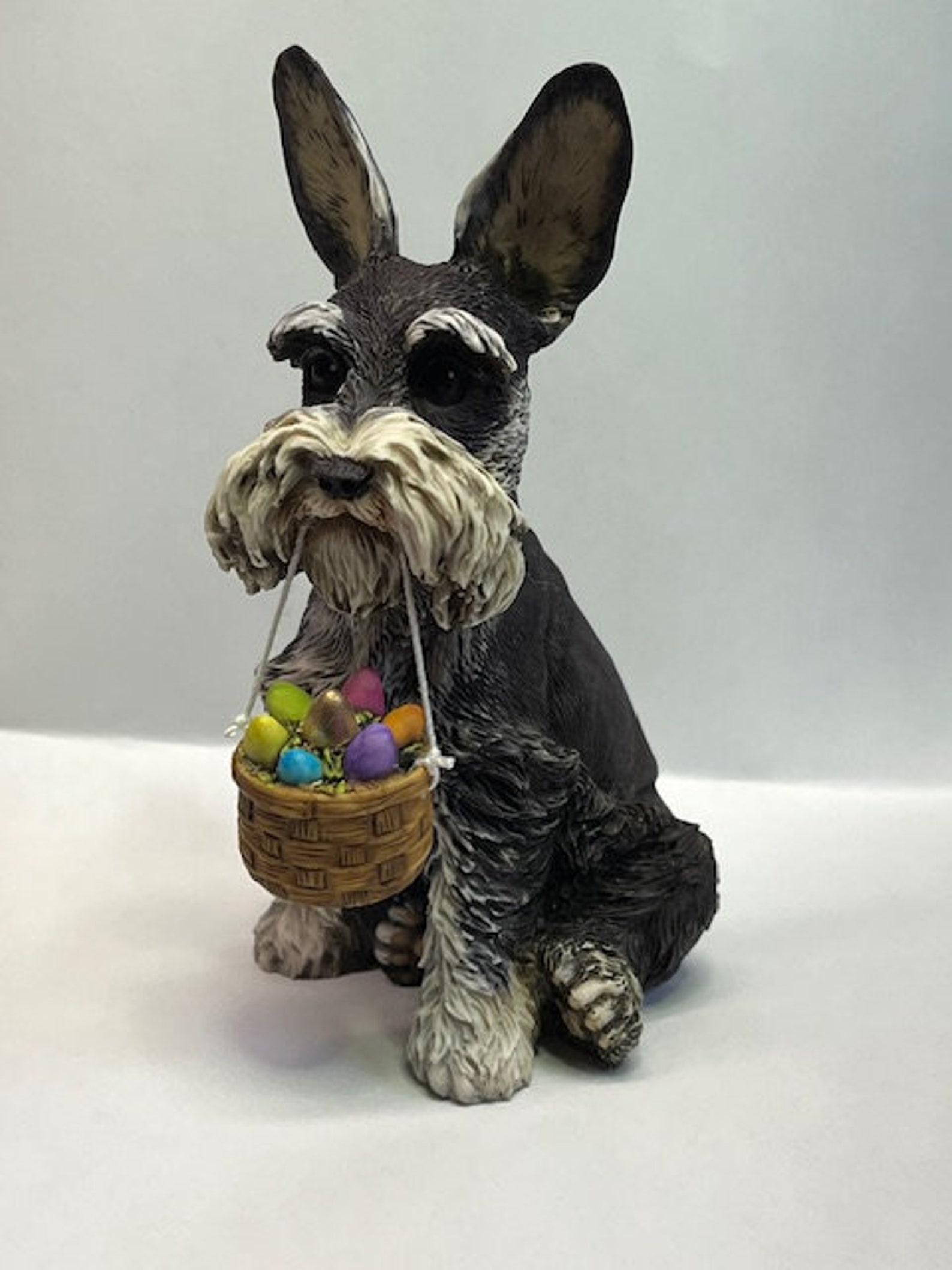 Neil Eyre Artist Eyredesigns Salt Pepper Black White Schnauzer Easter ...
