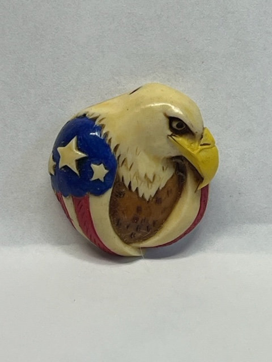 Artist Neil Eyre Eyredesigns American Bald Eagle Bird Wildlife USA Flag ...