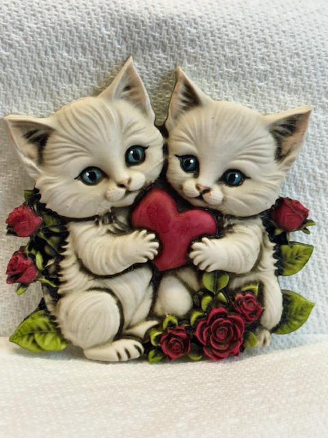 Neil Eyre Artist Eyredesigns 2026 Valentine 2 Cat Feline Kitty Kitten ...