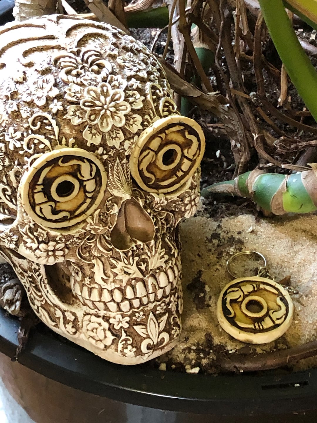 Survivor Fire Token Replica Coin Decorative X-large Symbol Tribal Skull ...