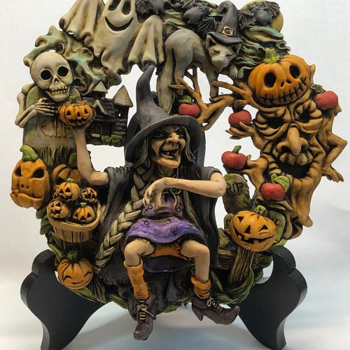 Artist Neil Eyre Eyredesigns Halloween Ghost Sheet Toad Tree - Etsy
