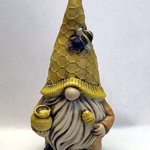 Artist Neil Eyre Eyredesigns 2023 Travel Gnome Troll Bees Honey Bee Keeper Beekeeper Made USA ...