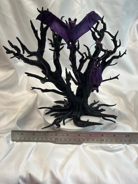 Neil Eyre Designs Halloween Purple Vampire Bats Hanging Flying XXL Tree ...
