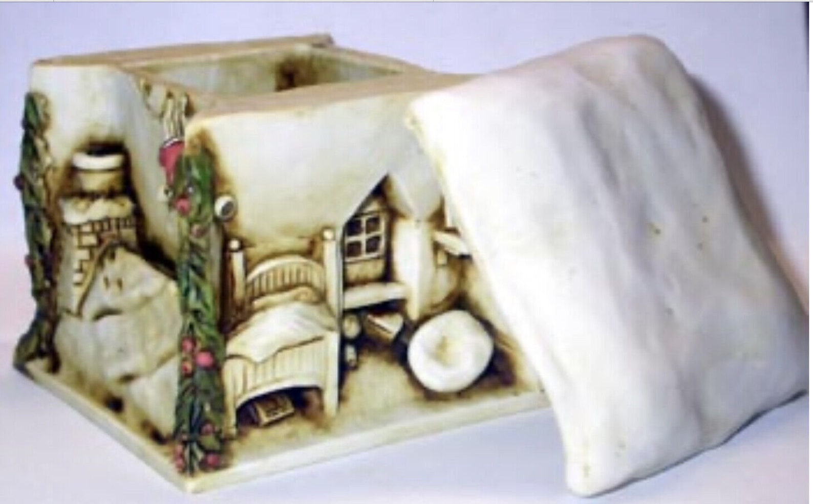 Neil Eyre Artist Eyre Designs Christmas Scene Tree Home House Scene ...