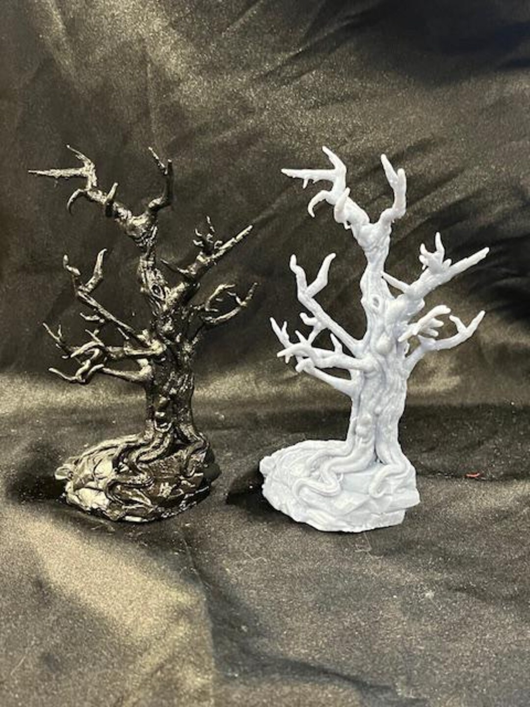 Halloween Tree Dead Black Spooky Haunted Forrest Creepy 3D DIY Forrest ...