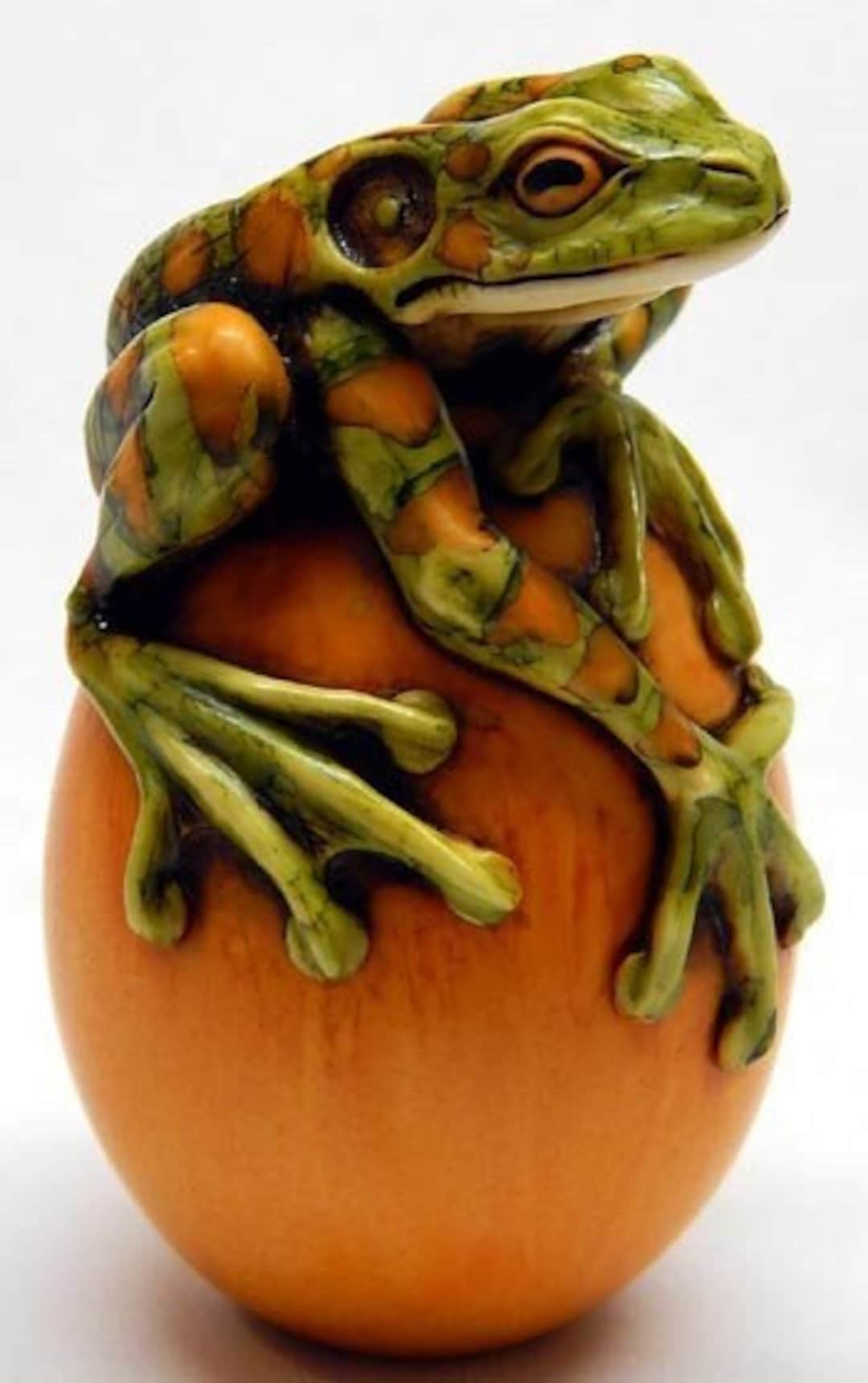 Artist Neil Eyre Eyredesigns Easter Egg Pastel Orange Spotted Hatching ...