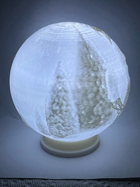 Neil Eyre Eyredesigns Christmas Snowman Snow Round 3D Globe Panorama ...